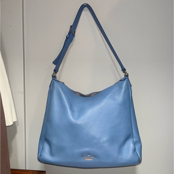 kate spade | Bags | Kate Spade Genie Blue Hobo Bag | Poshmark